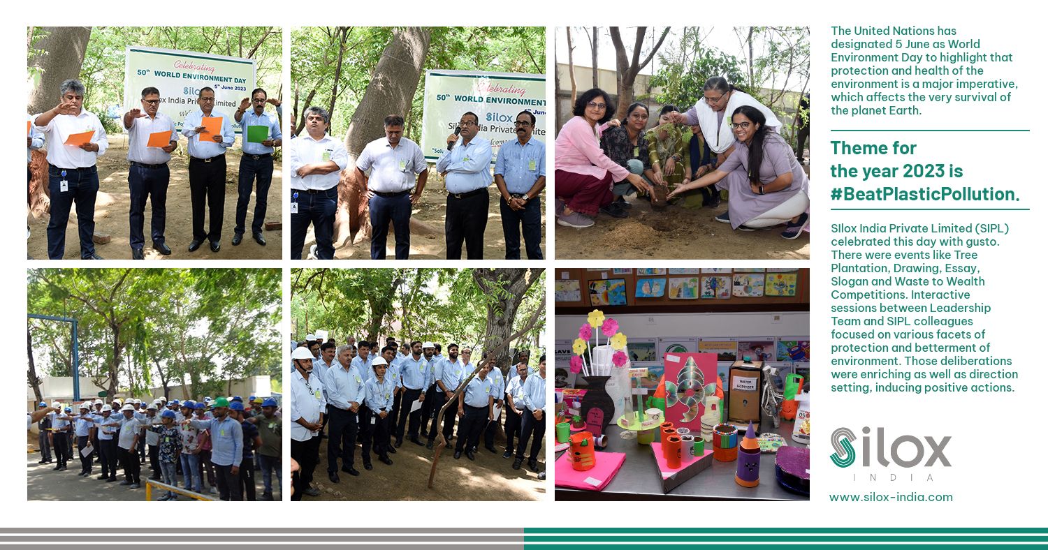Silox India Private Limited Leads the Way in Tackling Plastic Pollution on World Environment Day ...